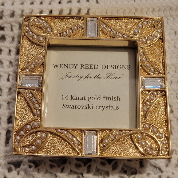 WENDY REED | Accents | Wendy Reed Design 4k Gold And Swarovski Crystal ...